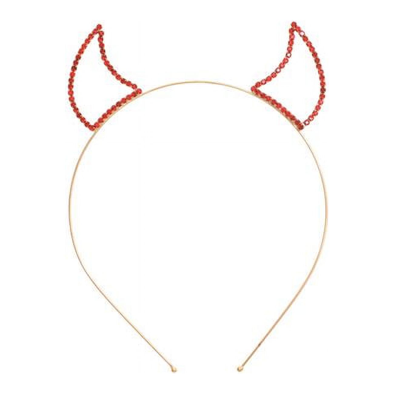 Western Fashion 71164-G Devil Horn Hairband, Gold - Walmart.com