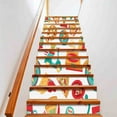 Western Fast Food Stair Stickers Delicious Hamburger Staircase Decals ...