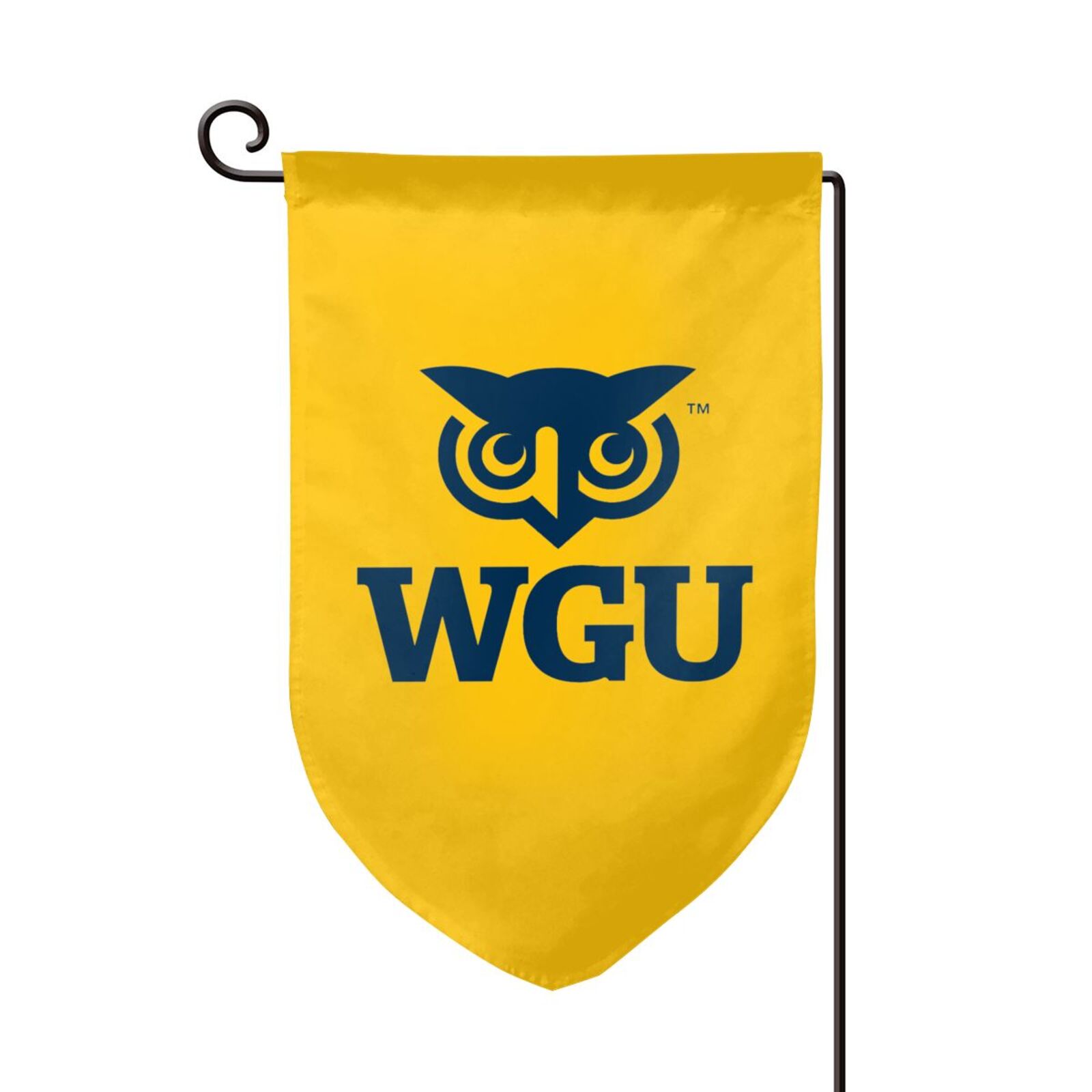 Western Governors University Logo Garden Flag - Double Sided Banners ...