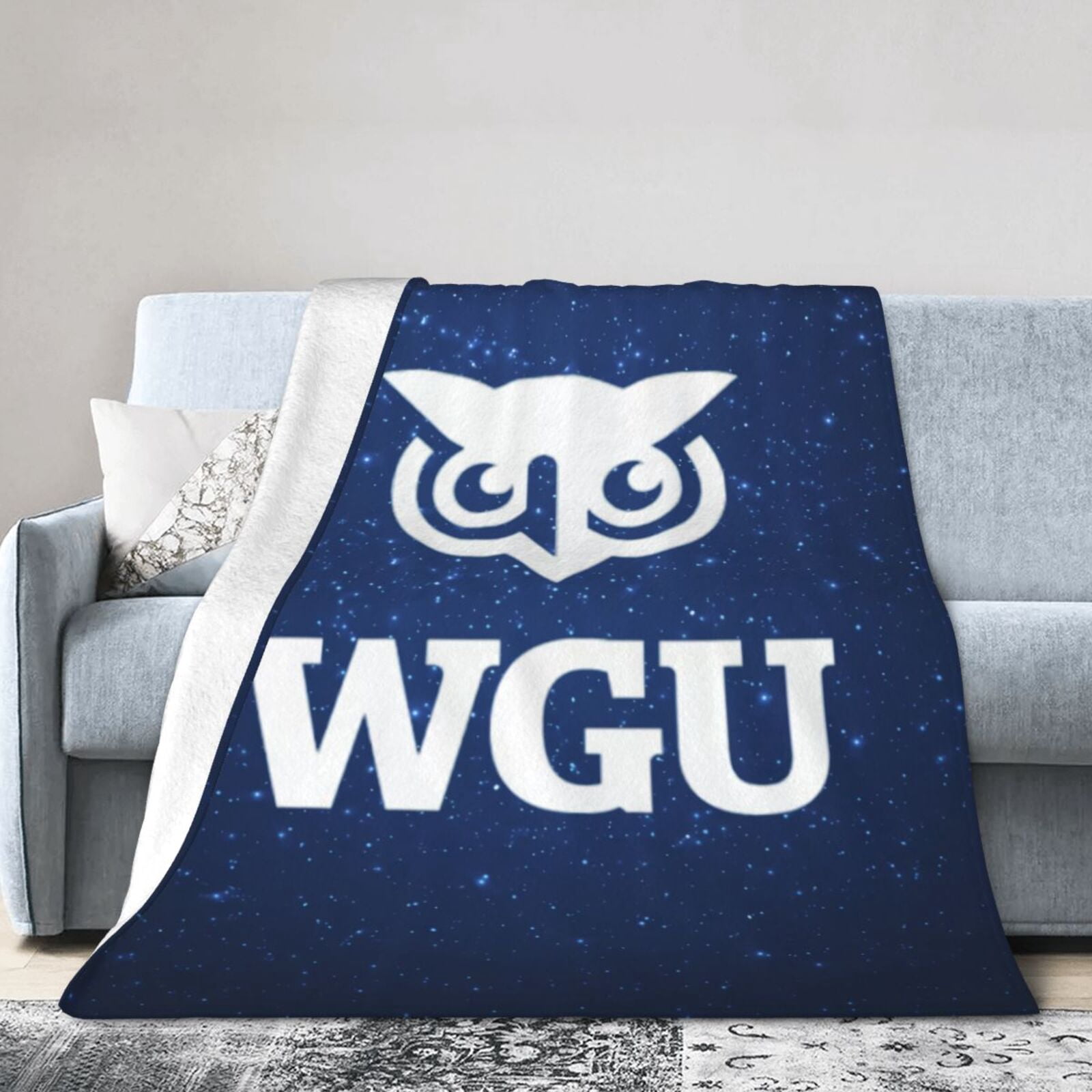Western Governors University Logo Ultra-Soft Micro Fleece Blanket Multi ...