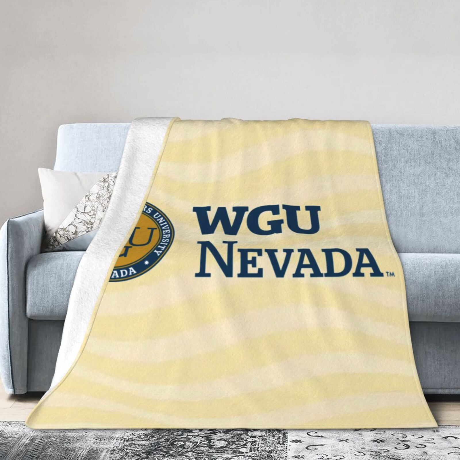 Western Governors University Logo Ultra-Soft Micro Fleece Blanket Multi ...