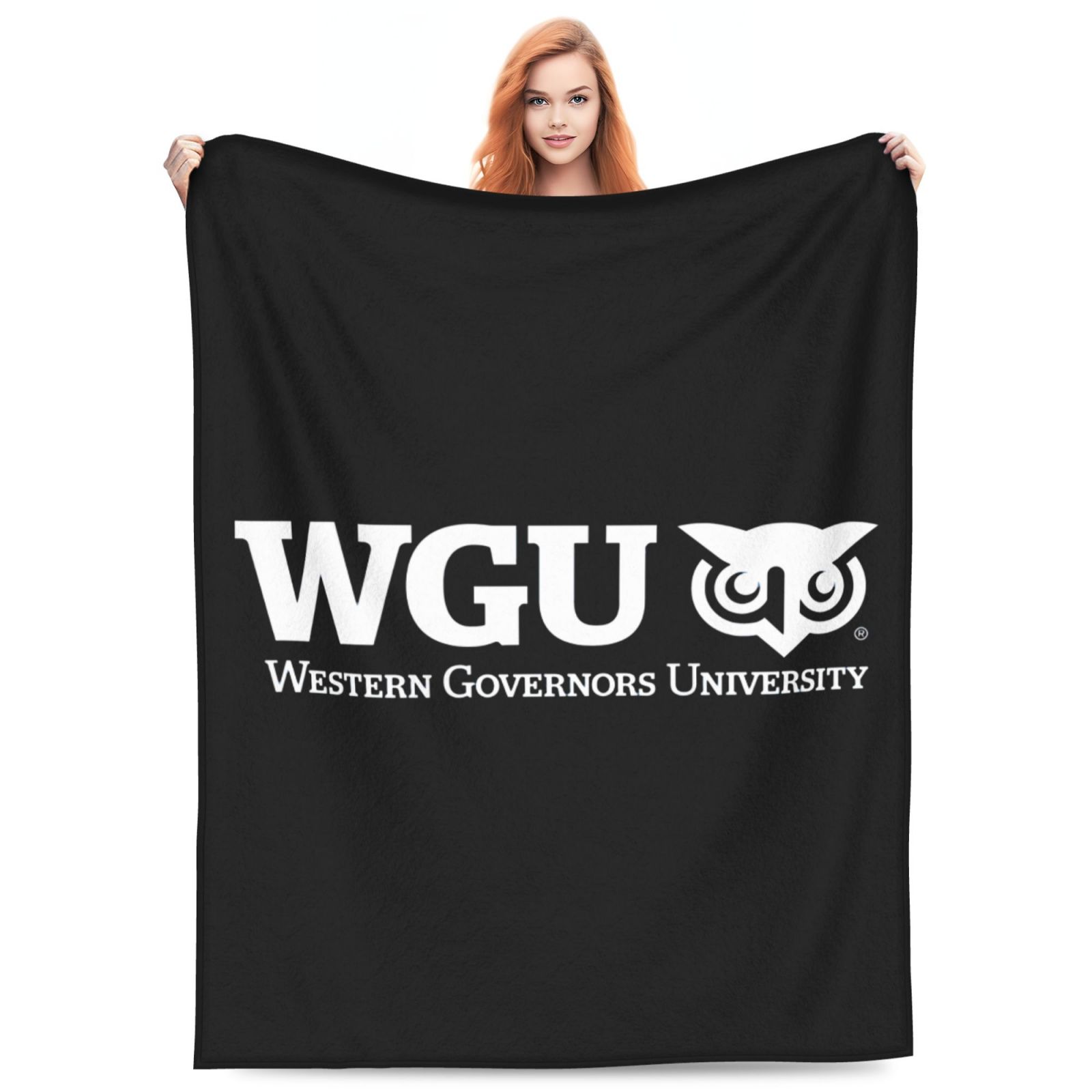 Western Governors University Logo Ultra-Soft Micro Fleece Blanket Soft ...