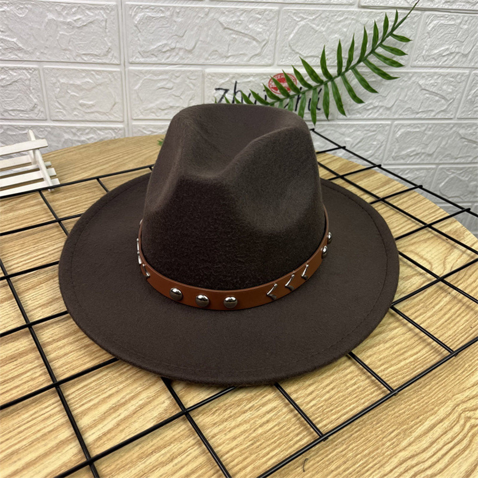 Western Hats for Women Fashionable Fedora Fedoras Men Wide For Women ...