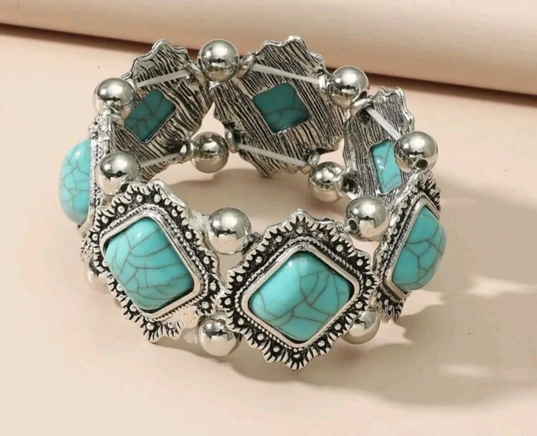 Western Inspired Triangle Stretch Bracelet - Walmart.com