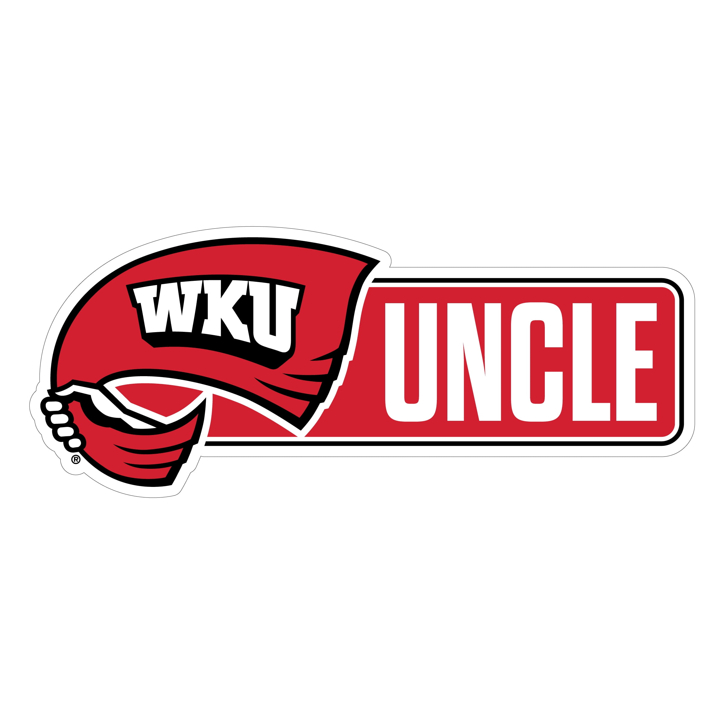 Western Kentucky Hilltoppers Proud Uncle Die Cut Decal Officially ...