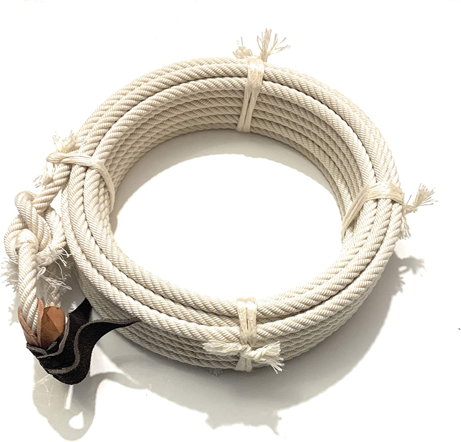 Western Lasso Rope Lariat, 25 ft Ranch Cotton Rope SOGA Reata - Walmart.com