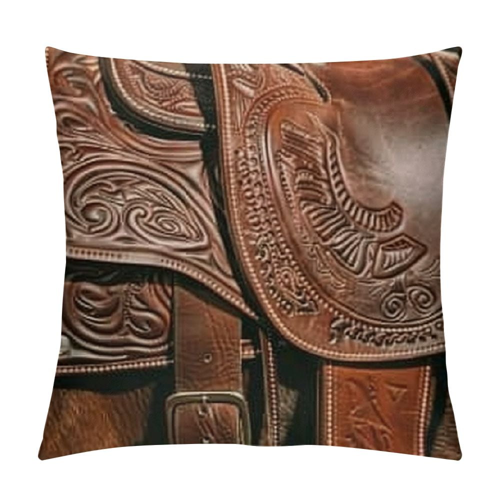 Western Look Home Sofa Decorative Square Throw Pillow Case Decor ...