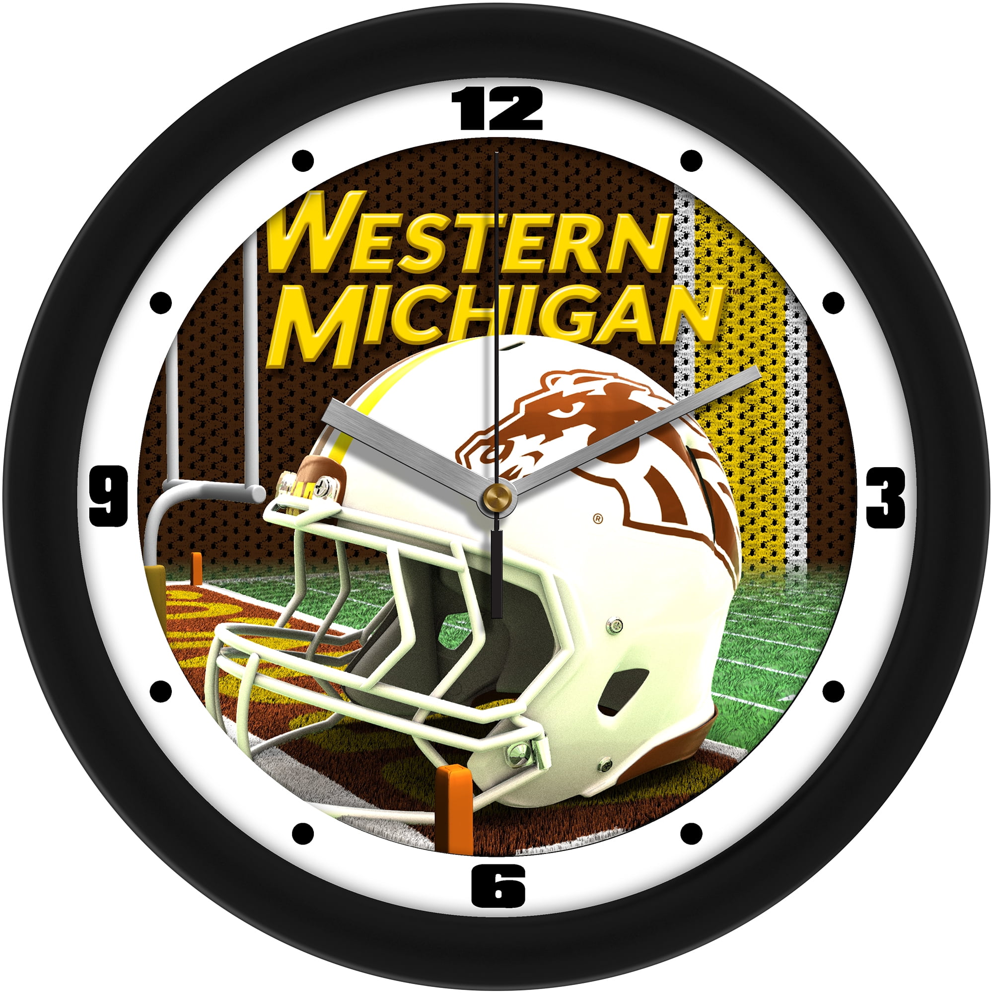 Western Michigan Broncos 11.5'' Suntime Premium Glass Face Football ...