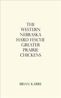 Pre-Owned Western Nebraska Hard Fescue Greater Prairie Chickens ...