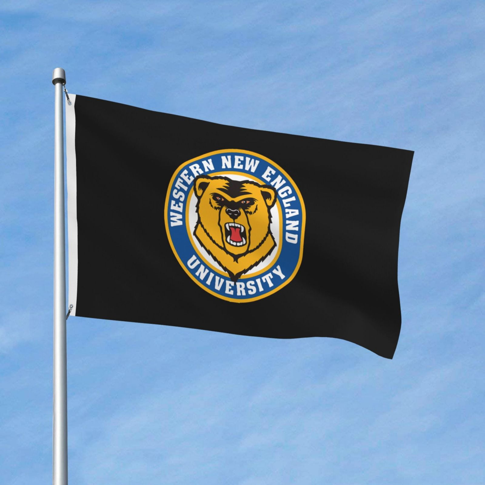 Western New England University Logo 3x5 Ft Flag Double Sided Indoor ...
