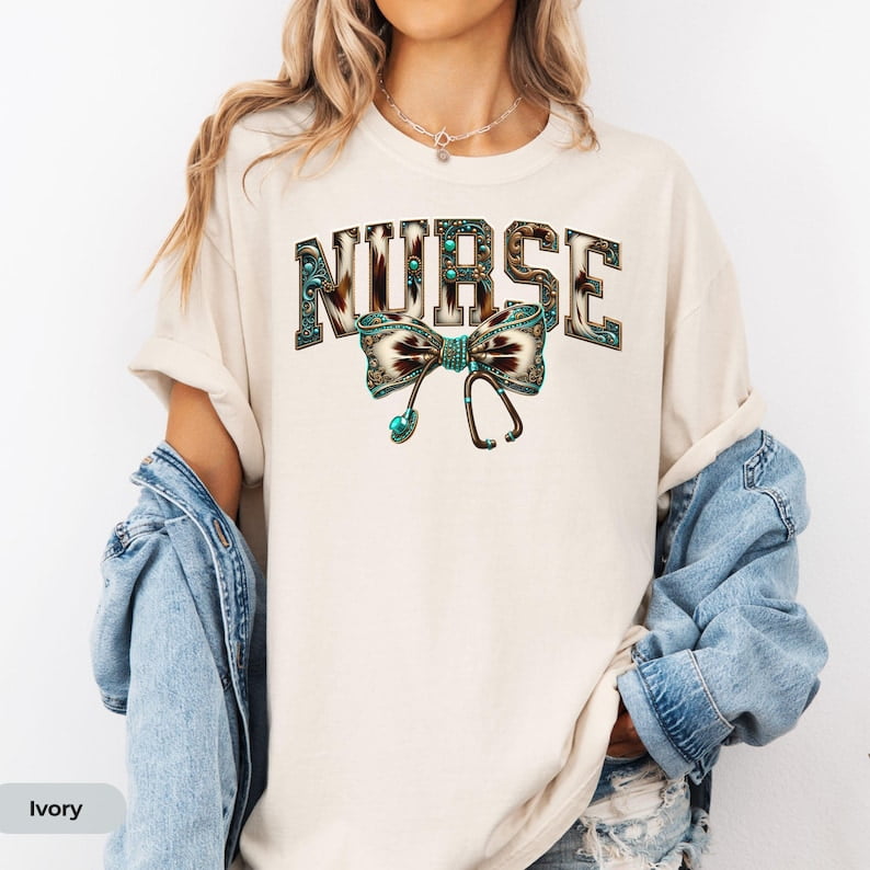 Western Nurse Shirt Nurse Appreciation Gift Rn Shirt Nursing Nurse Week ...