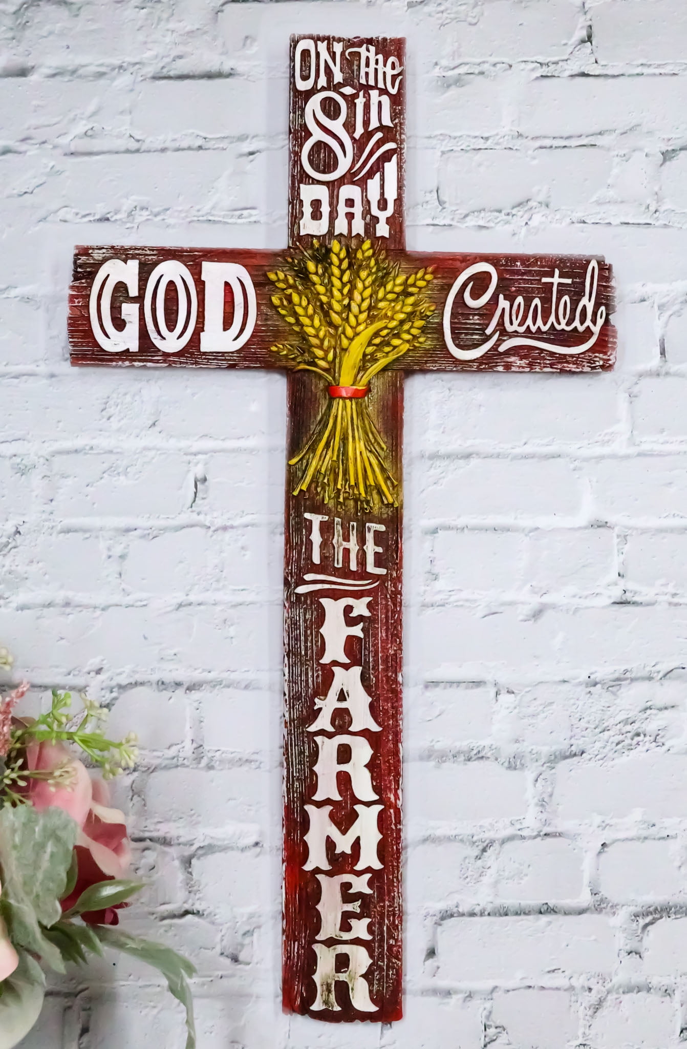 Western On The 8th Day God Created The Farmer With Golden Harvest Wall ...