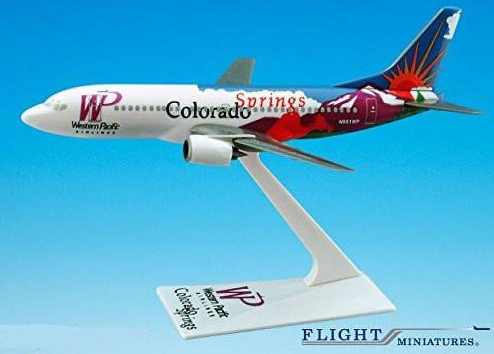 Western Pacific Colorado Boeing 737-300 Airplane Miniature Model ...