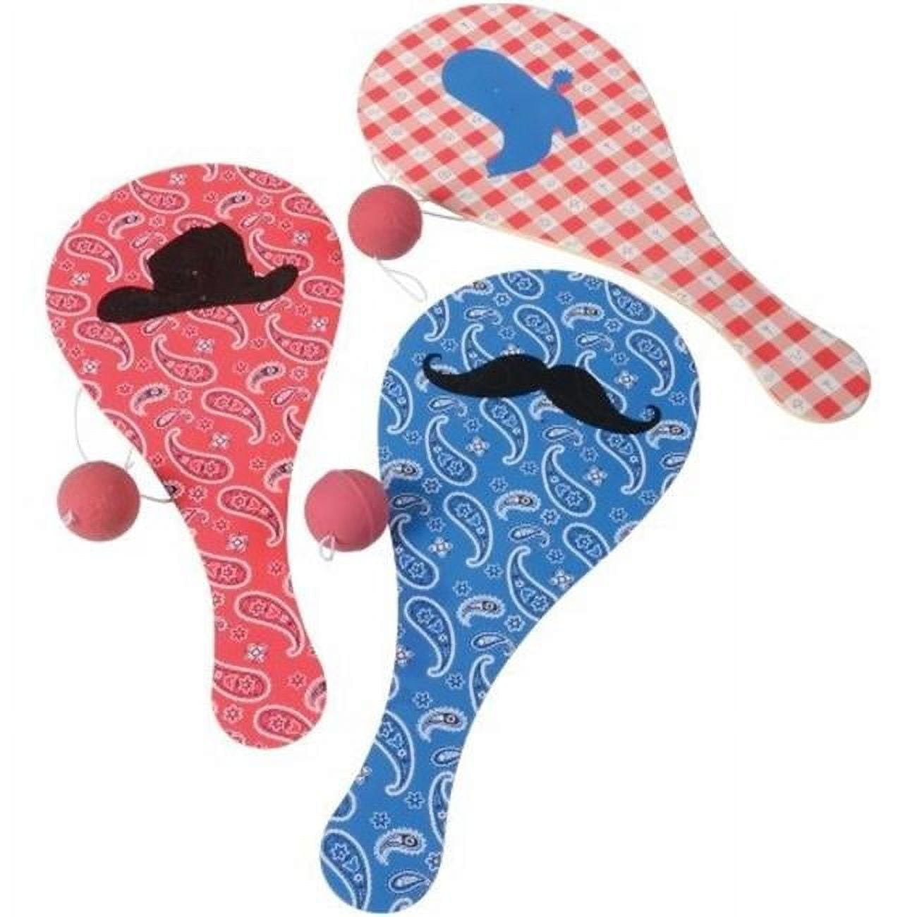 Western Paddle Balls for Kids - Pack of 12 - Walmart.com