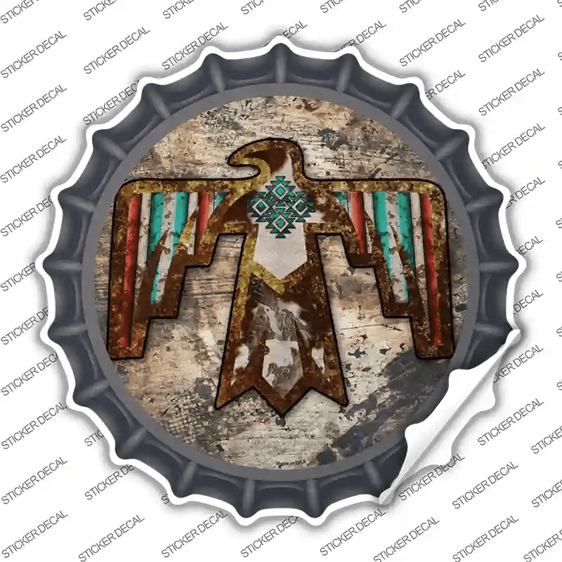 Western Phoenix Novelty Bottle Cap Sticker DecalMedium - Walmart.com