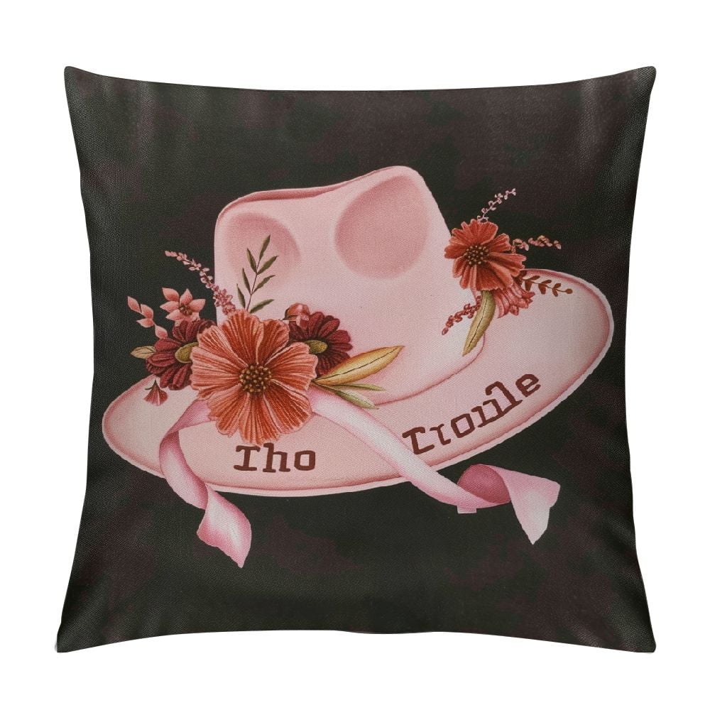Western Pillows,Western Pillow Covers ,Pink Preppy Room Decor,Cowgirl ...