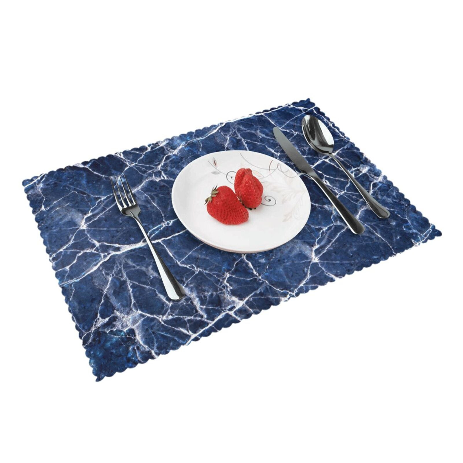 Western Placemat Restaurant Table Mat Anti-Oil Heat Insulation Plate ...