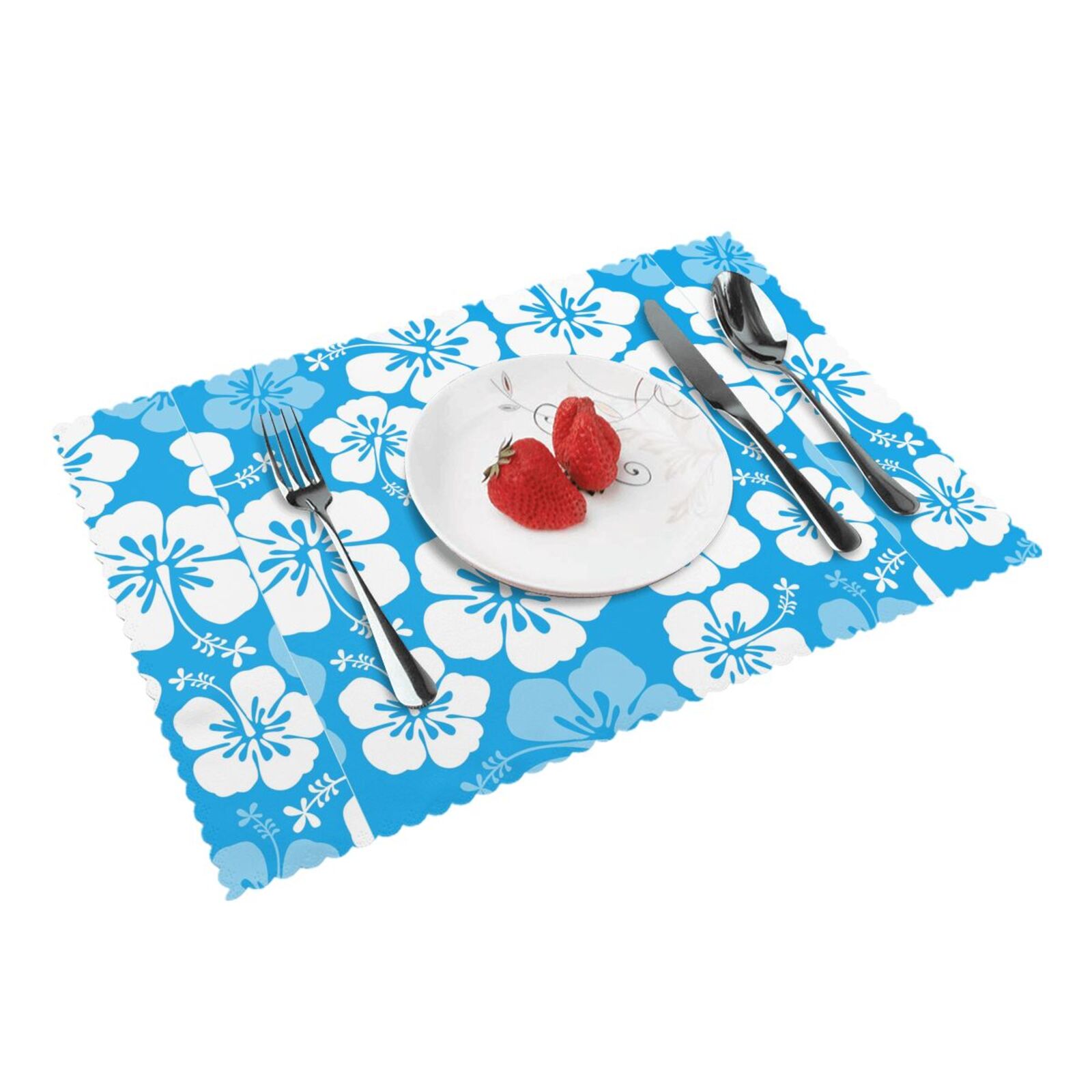 Western Placemat Restaurant Table Mat Anti-Oil Heat Insulation Plate ...