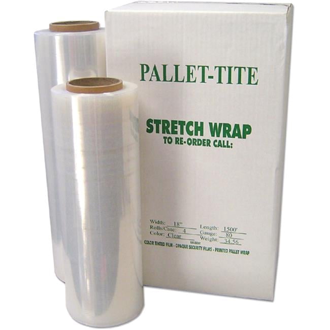 Western Plastics PSF03 80-1815 Pallet Wrap, 18 in. x 1500 ft. - 4 Role ...