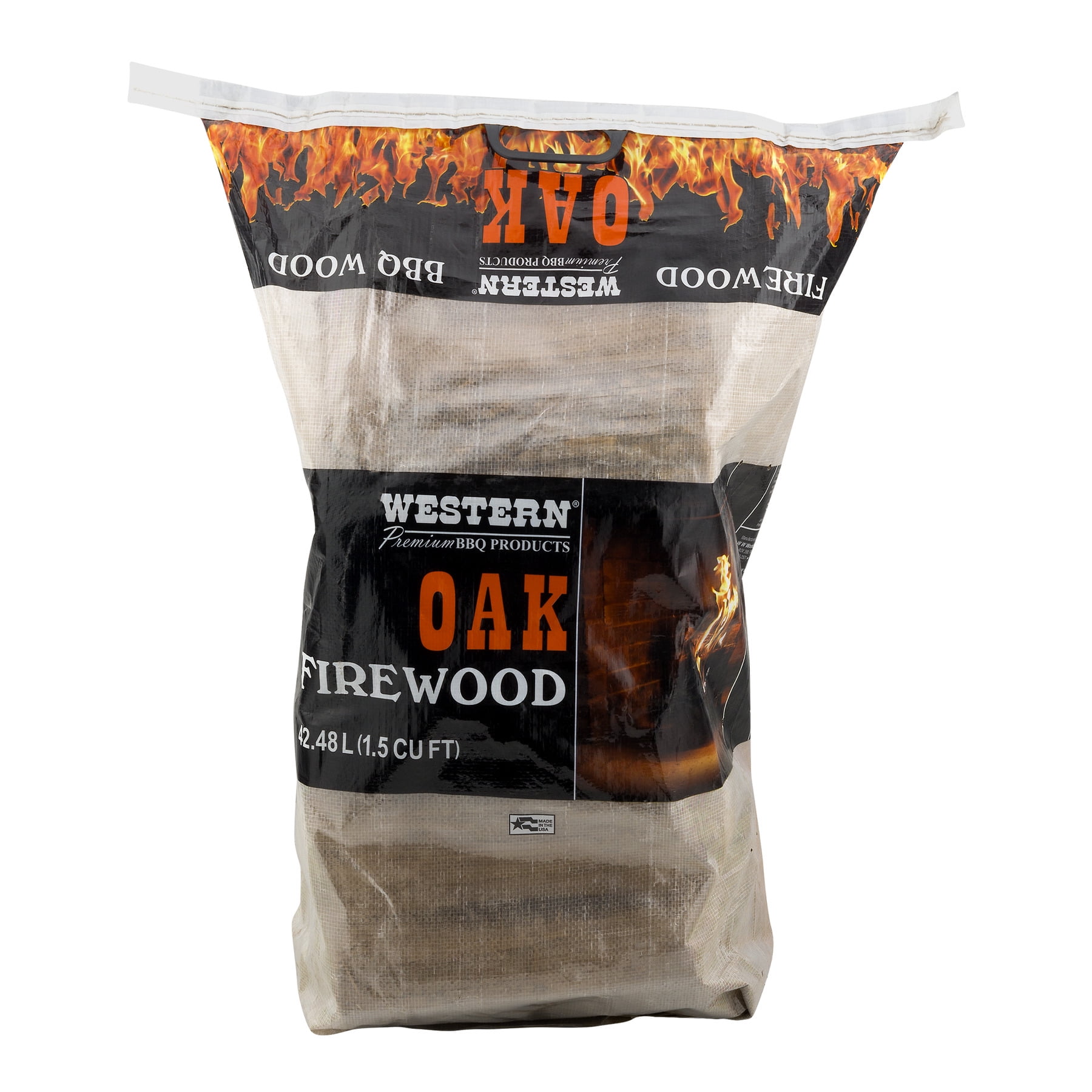 Western Premium BBQ Oak Mini-Logs - Walmart.com