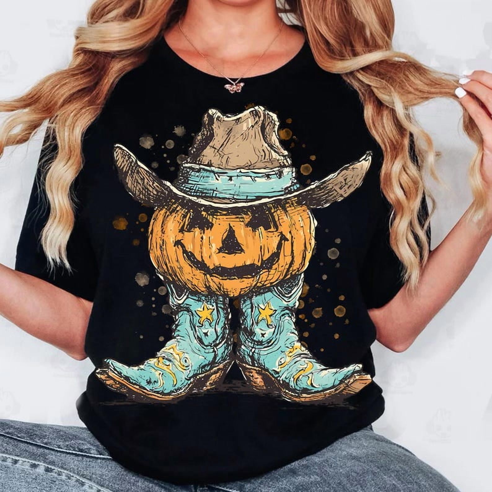Western Pumpkin Png, Pumpkin Boots png, Halloween png, Western Fall Png ...