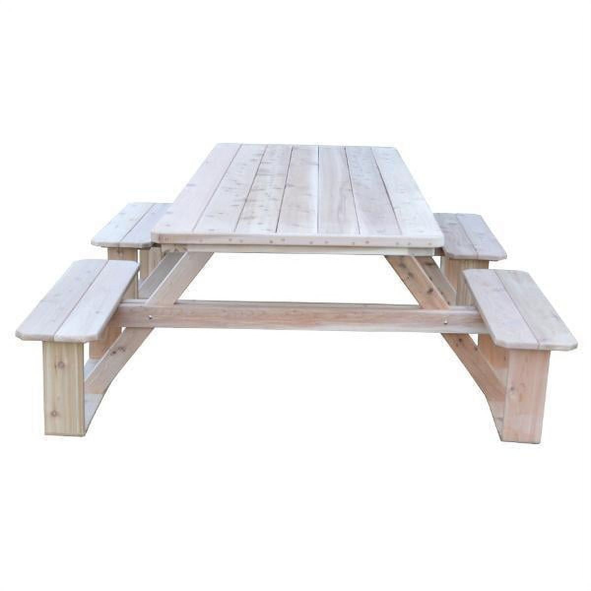 Western Red Cedar 8ft Walk-In Table - Walmart.com