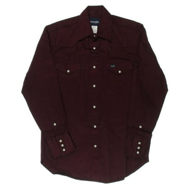 Red Kap Men's Long Sleeve Industrial Work Shirt - Walmart.com