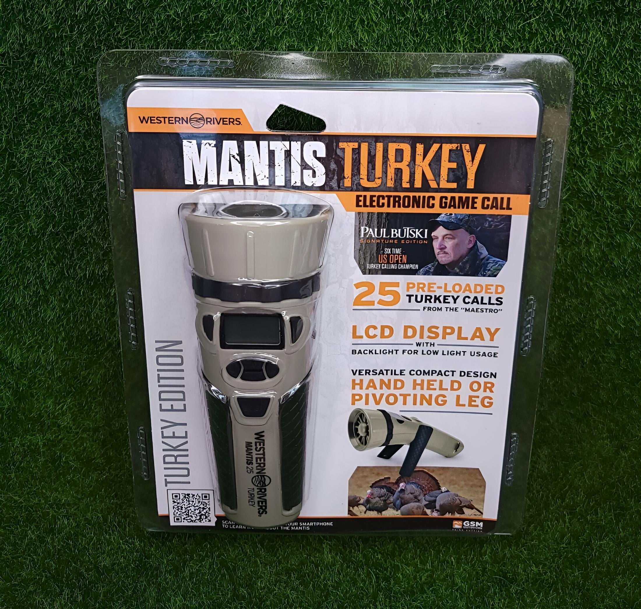 Western Rivers GC25TKY Mantis Turkey - 25 Preset Turkey Calls, Hunting ...