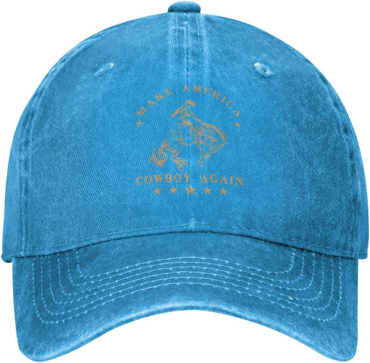 Western Rodeo Baseball Cap Makes America Cowboy Again Sports Cap ...