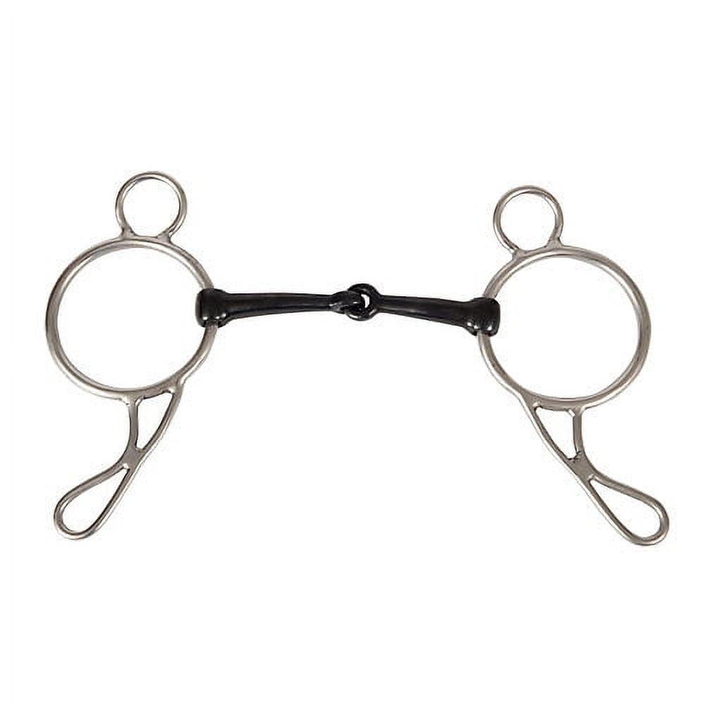 Western SS Sweet Iron Snaffle Wonder Gag Bit - Walmart.com