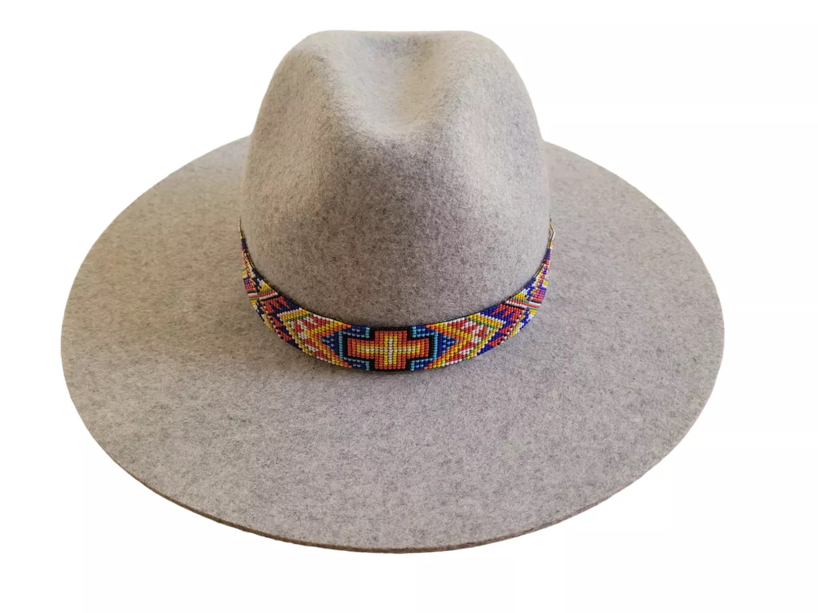 Western Seed Beaded Hat Band Fit Cowboy Hatband South West Hat Band By ...
