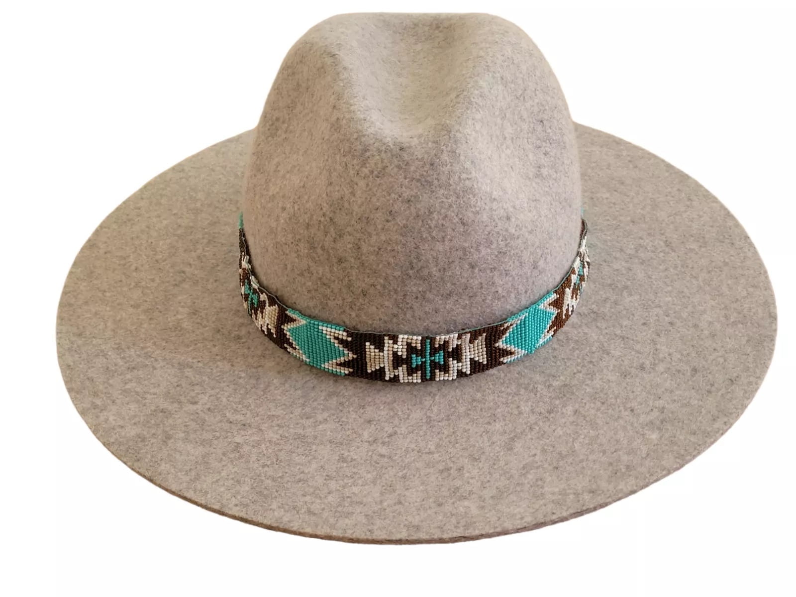 Western Seed Beaded Hat Band Fit Cowboy Hatband South West Hat Band By ...