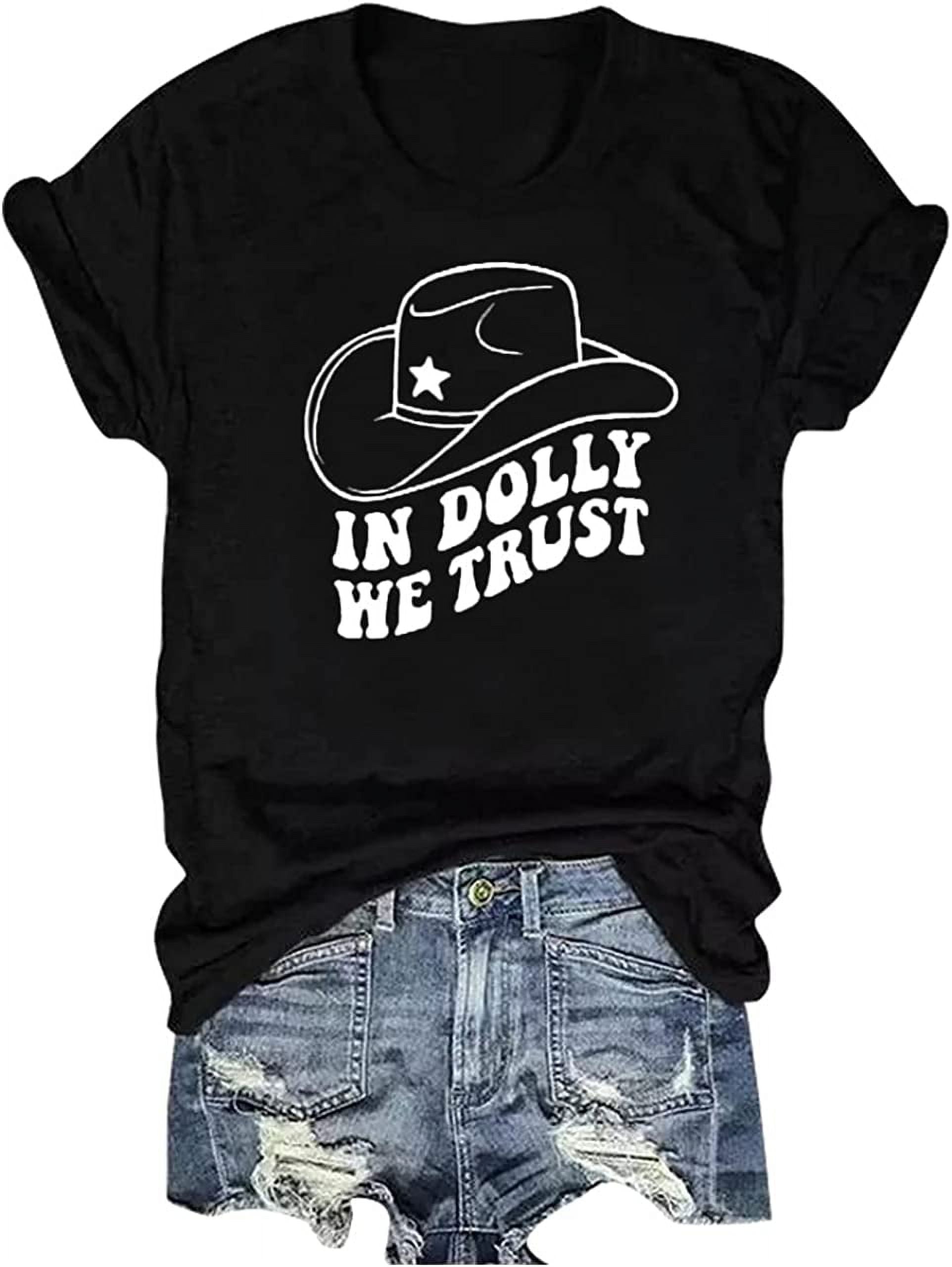 Western Shirt for Women Cowboy T Shirts Short Sleeve Summer Graphic Tee ...