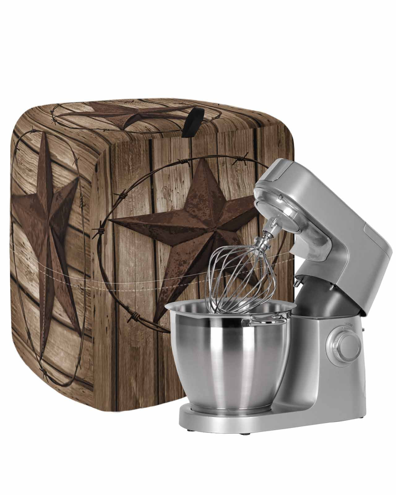 Western Star Retro Stand Mixer Dust Cover with Storage Pocket & Handles ...