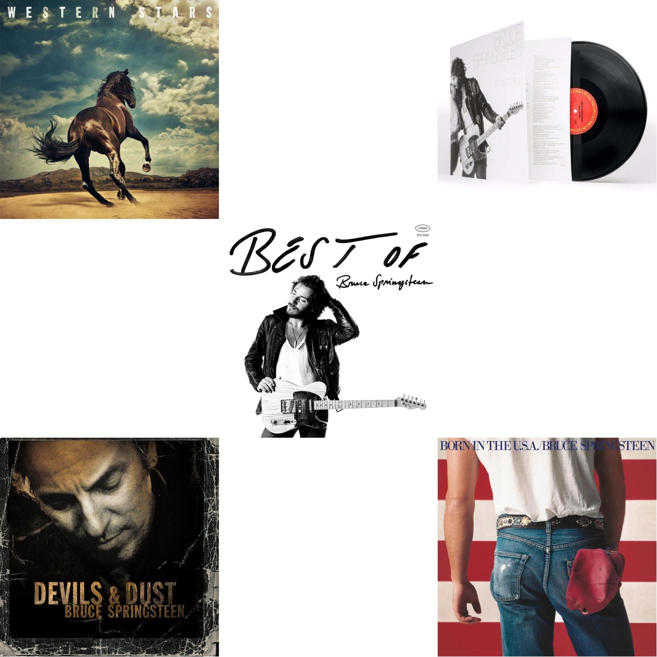Western Stars (2LP/150G) & Devils & Dust & Best Of Bruce Springsteen ...