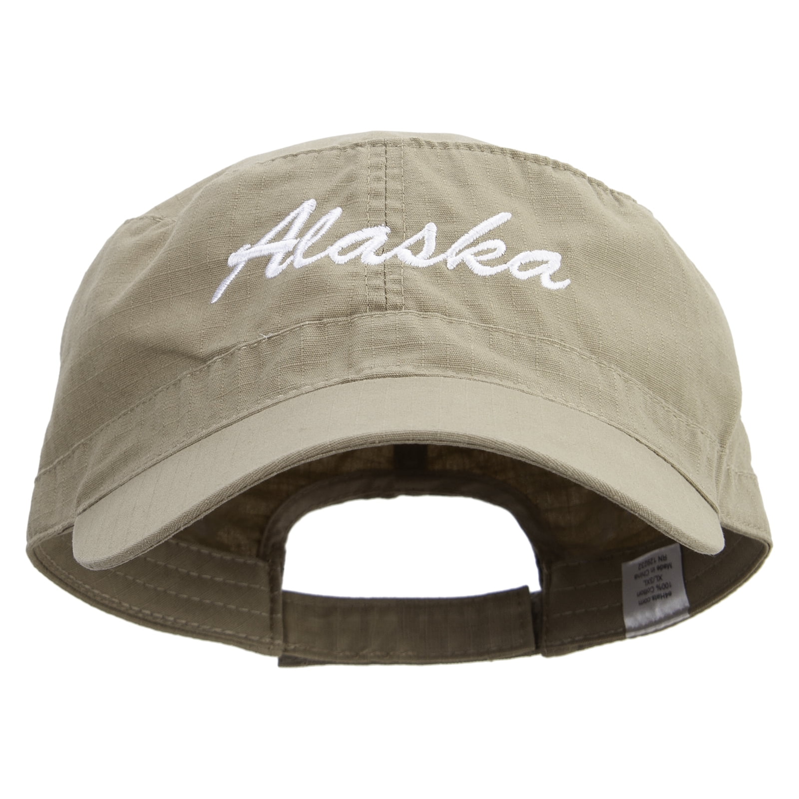 Western States Alaska Embroidered Big Size Adjustable Ripstop Army Cap ...