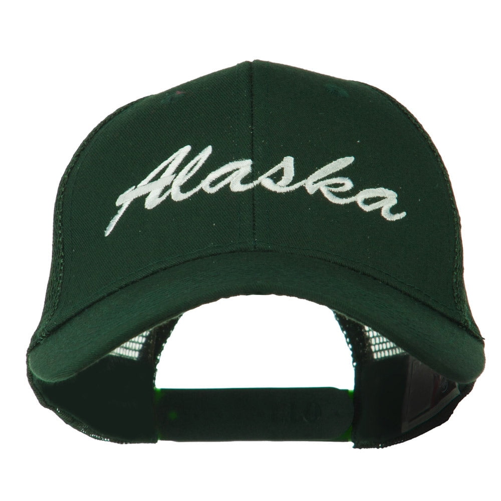 Western States Alaska Embroidered Mesh Back Cap - Dark Green OSFM ...