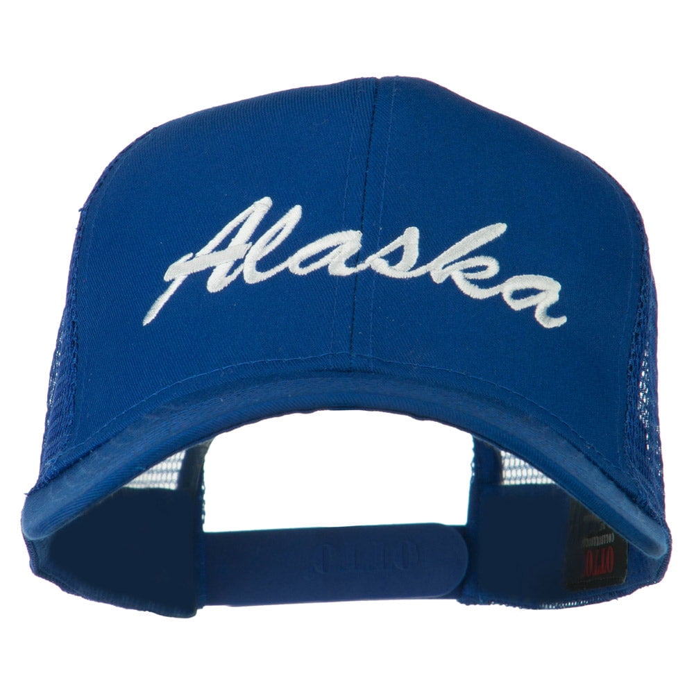 Western States Alaska Embroidered Mesh Back Cap - Royal OSFM - Walmart.com