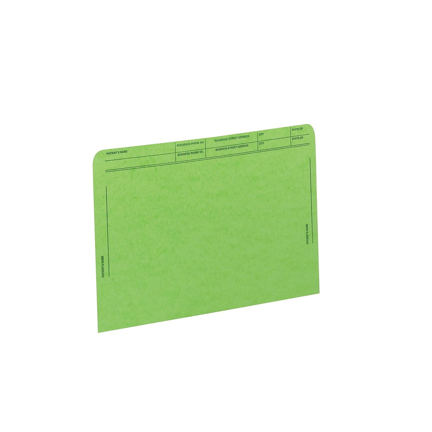 Western States Envelope Co 59547GN Patient File Pocket, Letter Size ...