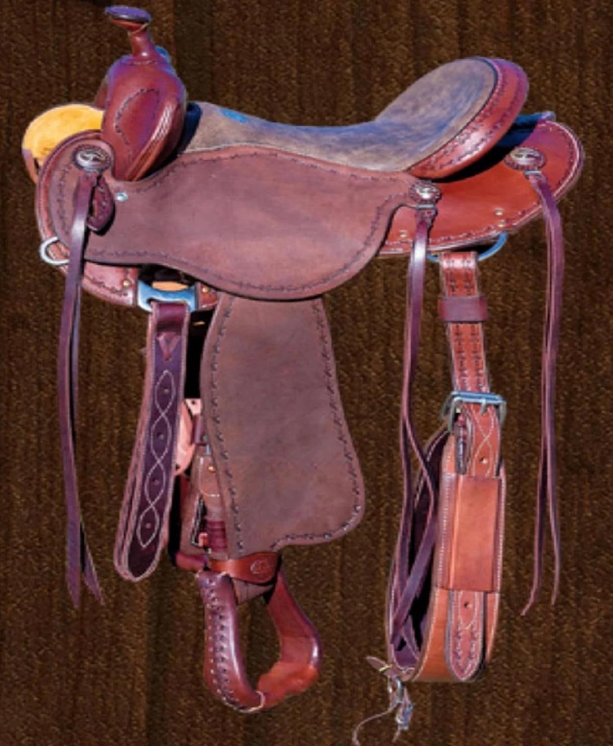 Western Stock Half Breed Australian Aussie Hand Made Real Leather ...