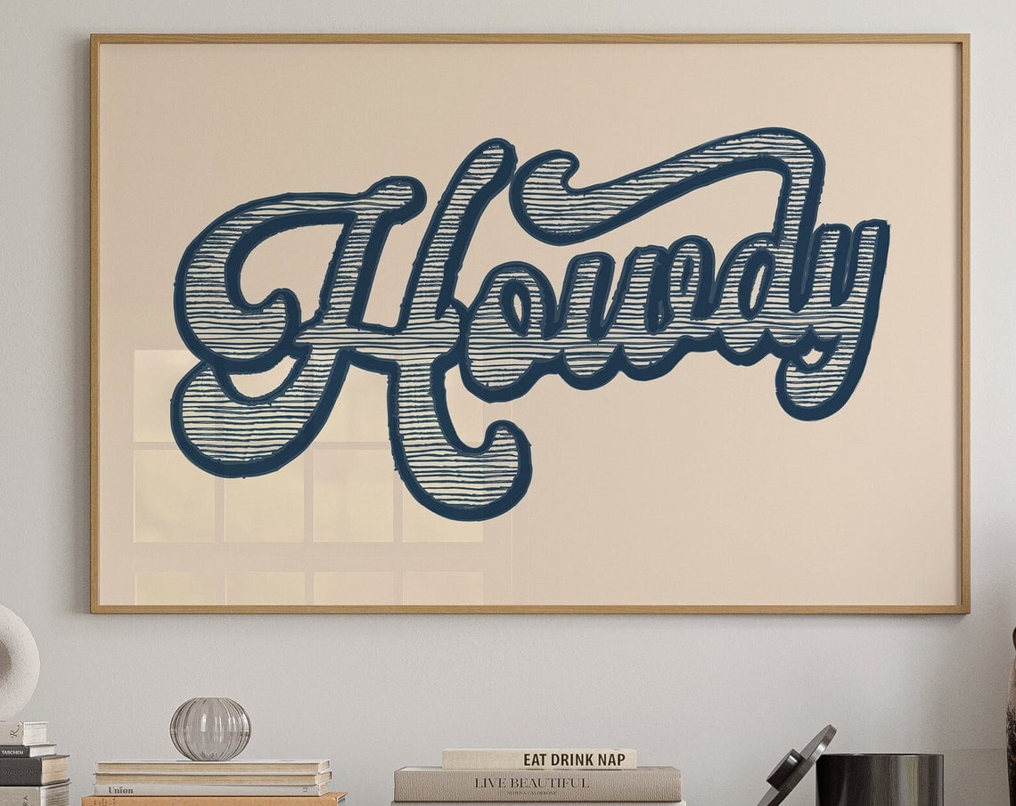 Western Style Art Print! Boho, Minimalist Modern Art, Boho ...