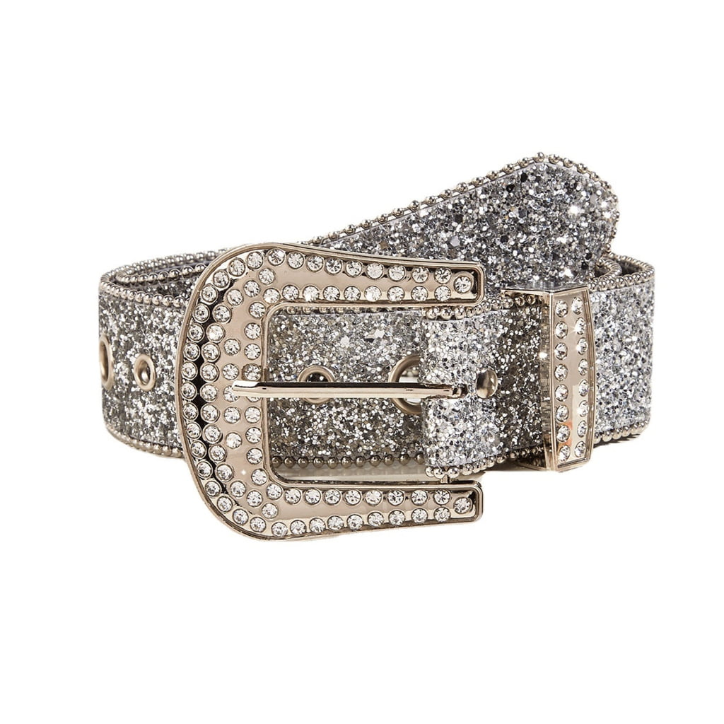 Western Style Cowboy Bling Bling Rhinestones Belt Full Diamond Belt for ...
