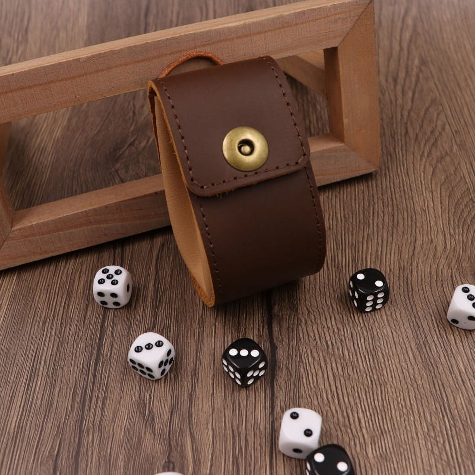 Western Style Leather Small Dnd Dice Bag for Dnd Game, D&d Dice Bag ...