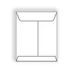 Western Sulphite® White Catalog Envelopes, 9" x 12", with 2" Flap, 28 ...