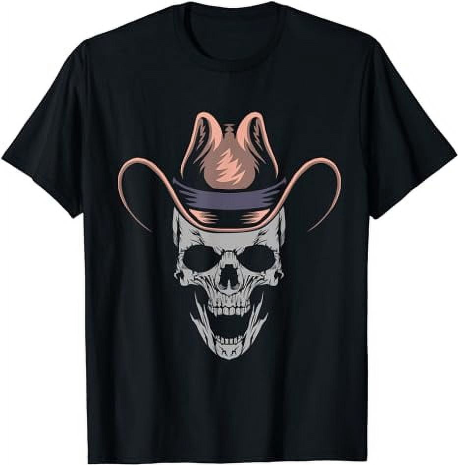 Western Texas Rodeo Bull Skull Howdy Horse Yeehaw Cowboy T-Shirt ...