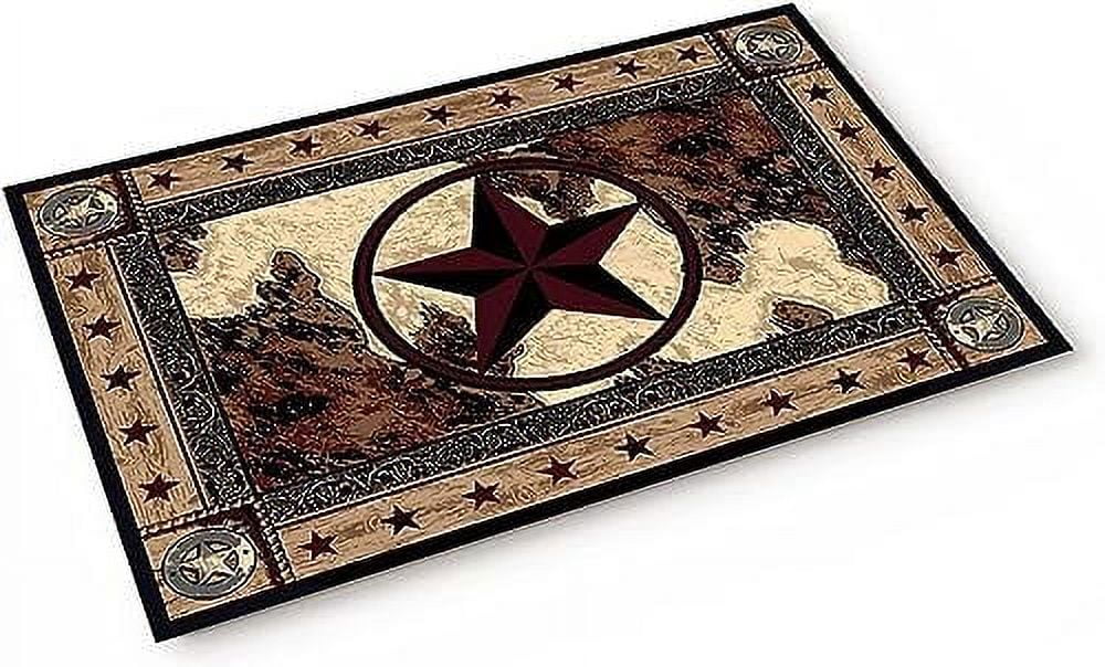 Western Texas Star Kitchen Floor Matss Outdoor Entrance Home Doormat ...