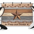 Western Texas Star Vintage Backdrop for Photography,Fabric Photo ...