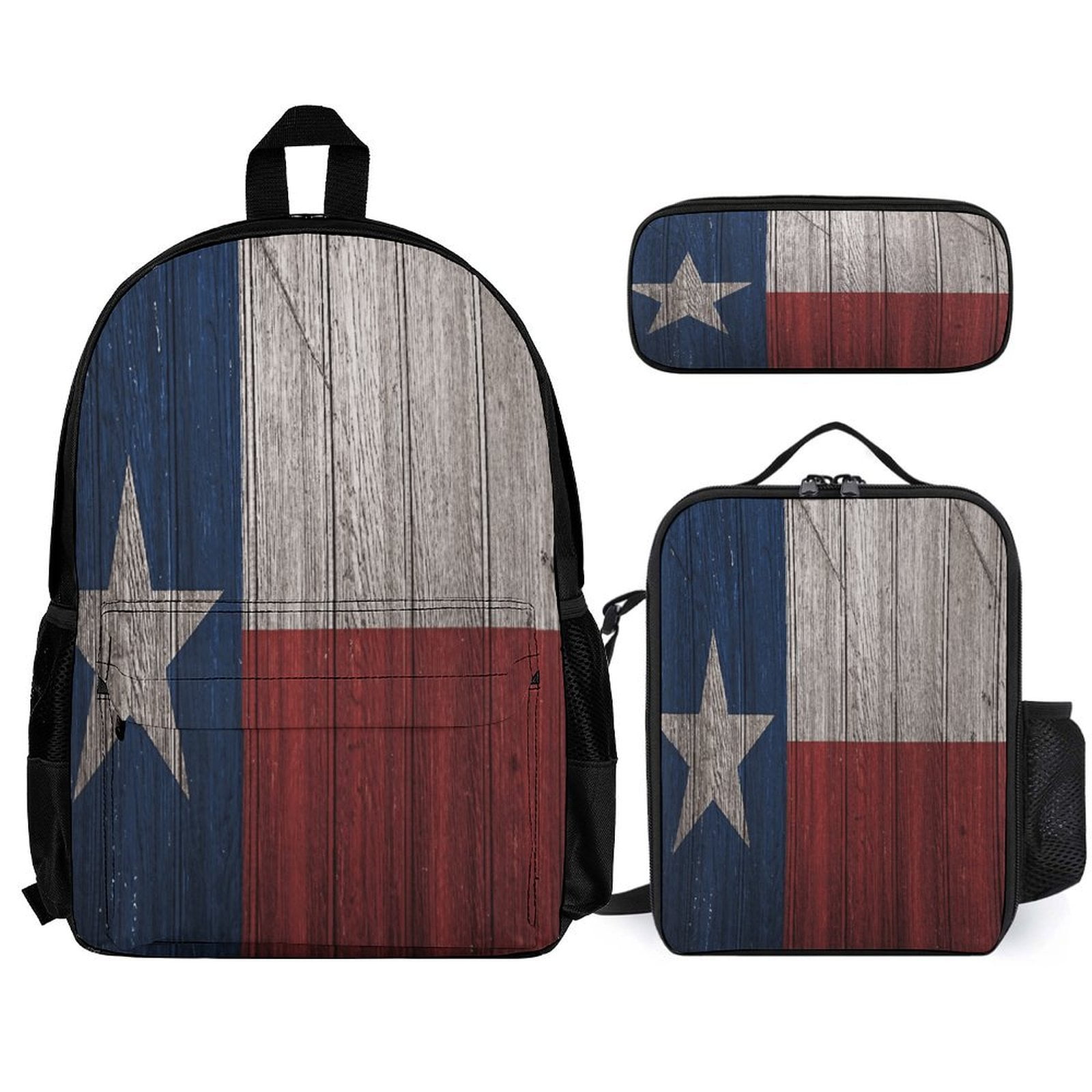 Western Texas Star Vintage Style Stars On Wood Panel Print Rustic (1 ...
