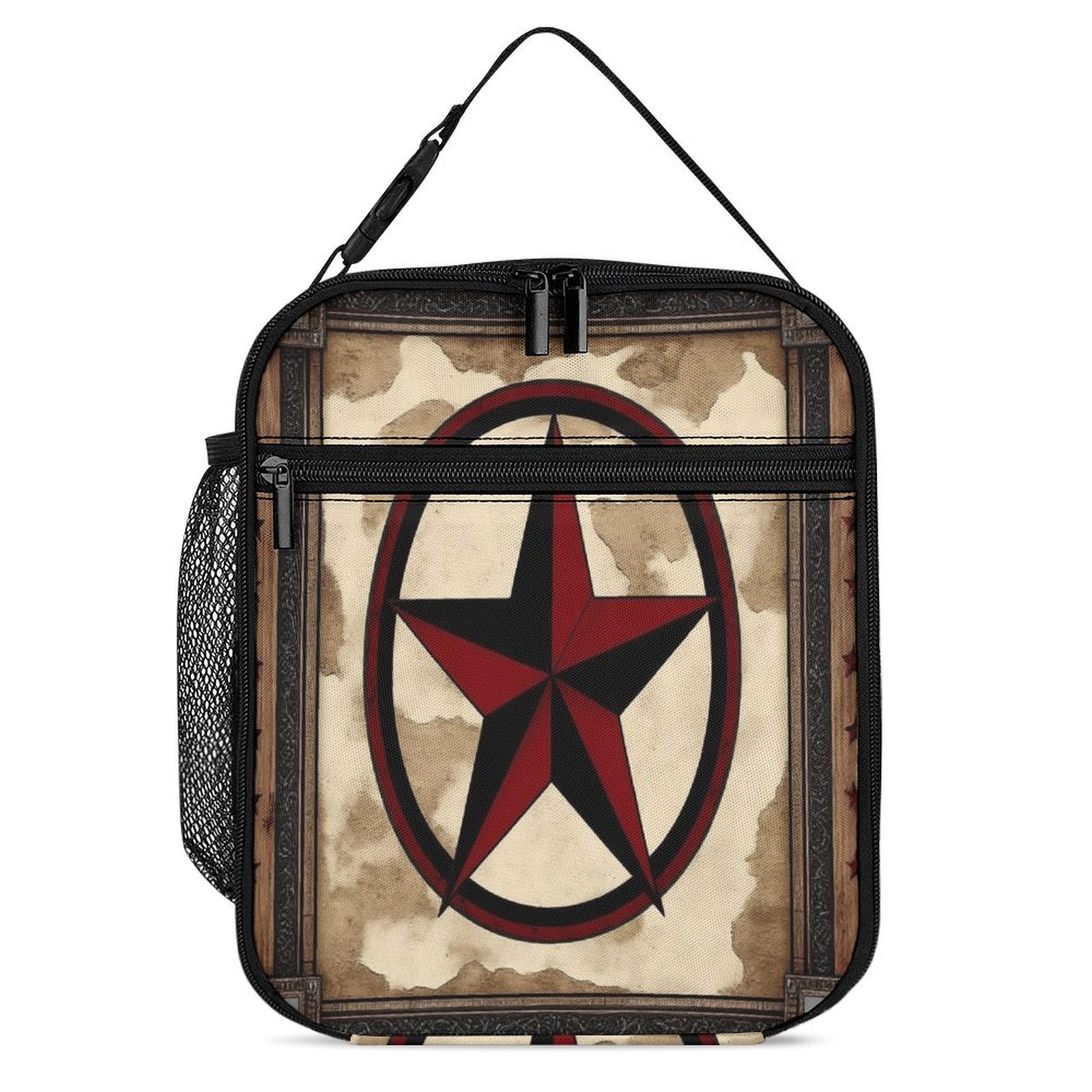 Western Texas Star Vintage Style Stars On Wood Panel Print Rustic (2)-2 ...
