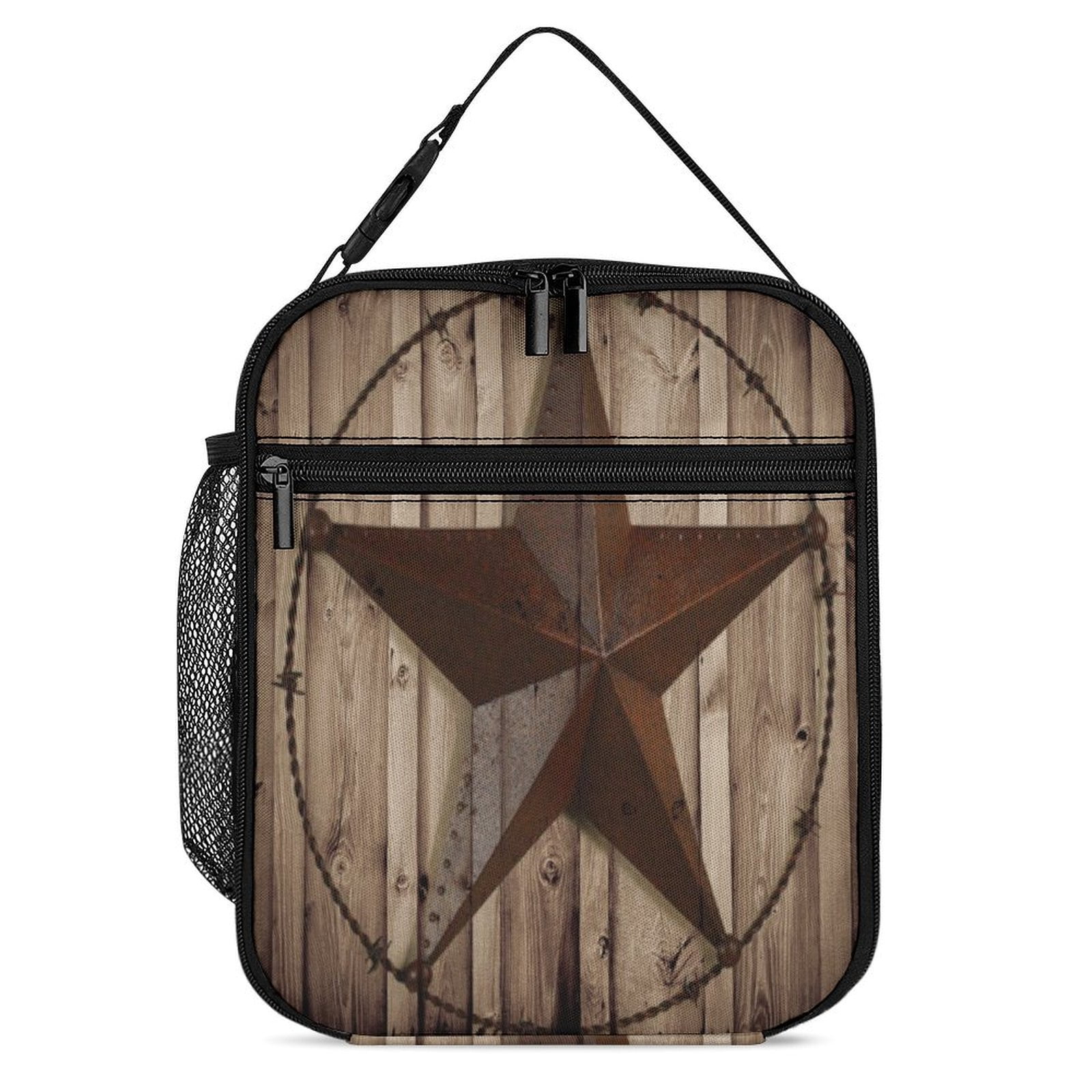 Western Texas Star Vintage Style Stars On Wood Panel Print Rustic ...